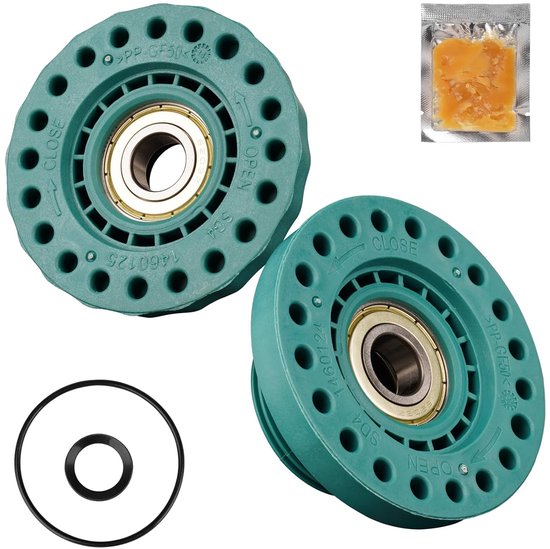 Lager voor Aeg Electrolux Zanker Zanussi Wasmachine Set (Links + Rechts ...