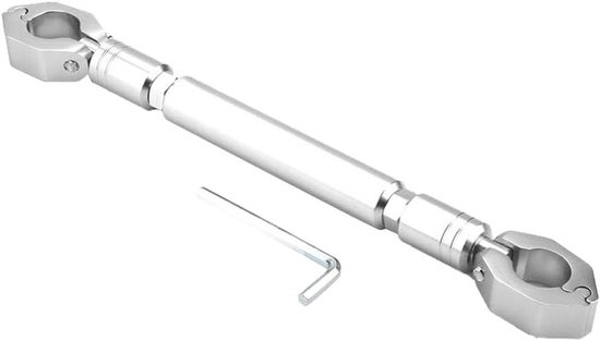 Allecto Plus - Universele Verstelbare Motorfiets Stuurbeugel & Klem ...