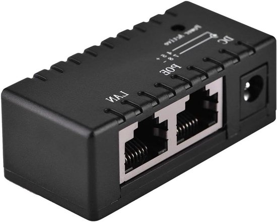 Allecto Plus - POE Splitter Adapter voor LAN Netwerk met Power Over ...