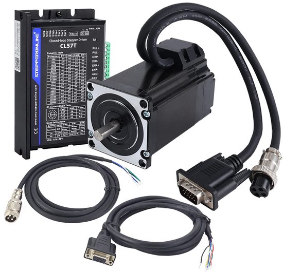 Stepper Motor Kit 2.0 Nm Nema 23 CL57T-V41 voor CNC graveermachine | bol