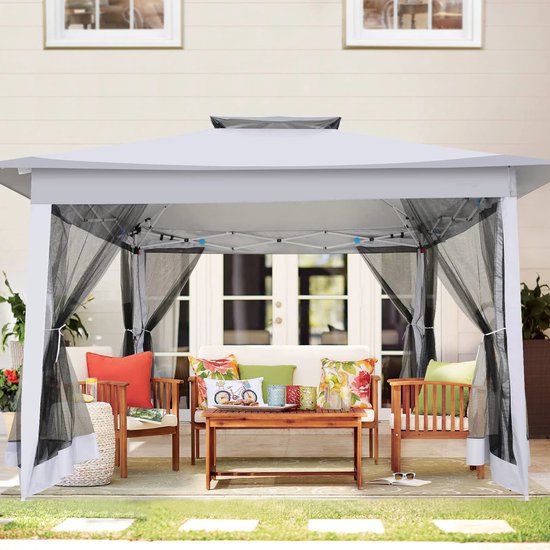 Paviljoen – Tuinpaviljoen – Partytent – Overkapping – Schaduwdoek ...