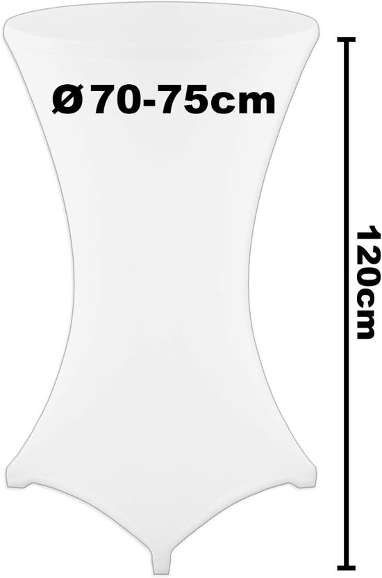 Elegante Tafelhoes voor Statafels in Diverse Kleuren en Maten - diameter 60 cm, 70 cm,... | bol