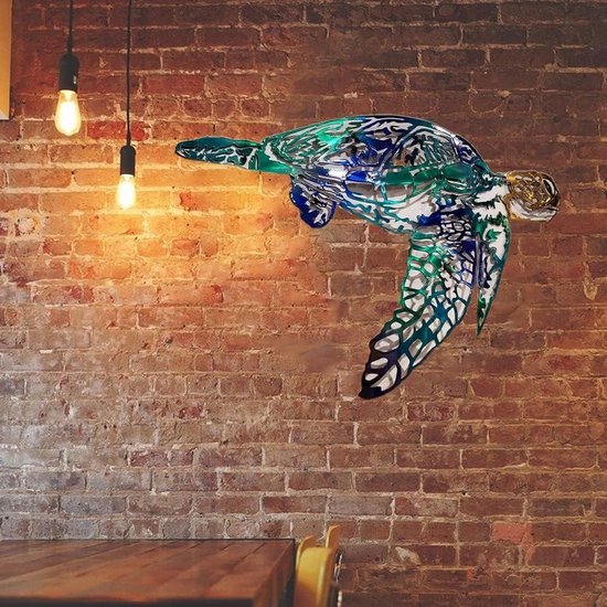 JGS Premium - Metalen Zeilvis Wanddecoratie voor Modern Interieur met ...