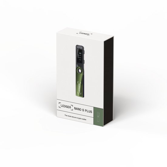 Ledger Nano S Plus – Crypto Hardware Wallet met USB-C – Voor Bitcoin ...