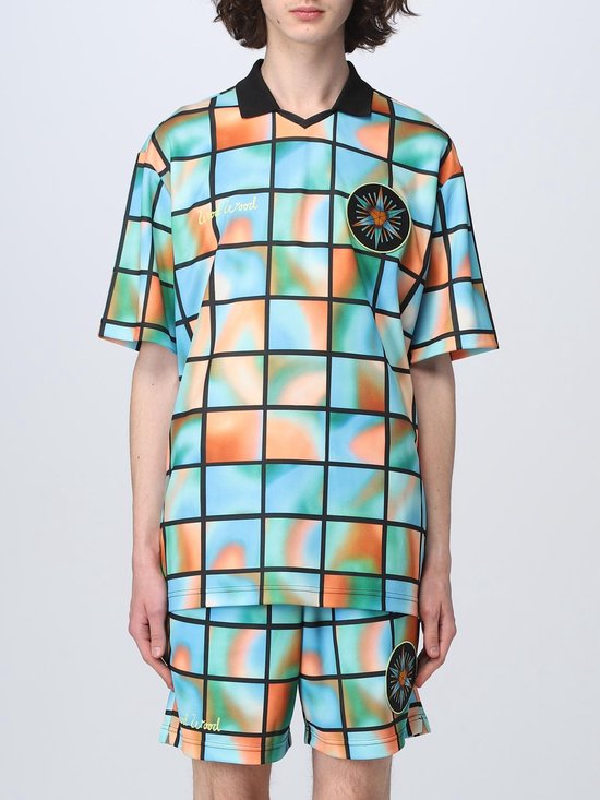 Grid Polo Shirt - Black | bol