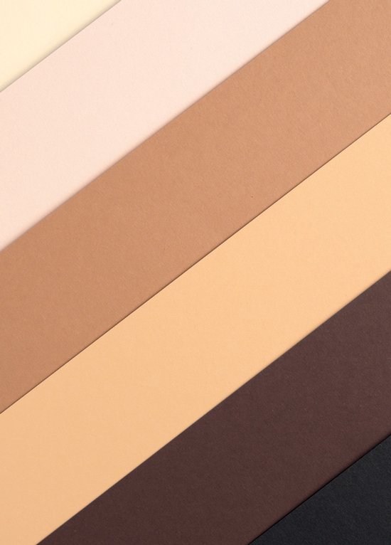 Folia Bloc karton coloré et carton photo « Nuances de gris », 20 ...