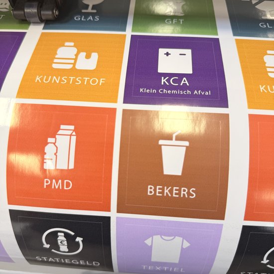 Afval Scheiden Stickers -5x5cm - 10 stickers | bol