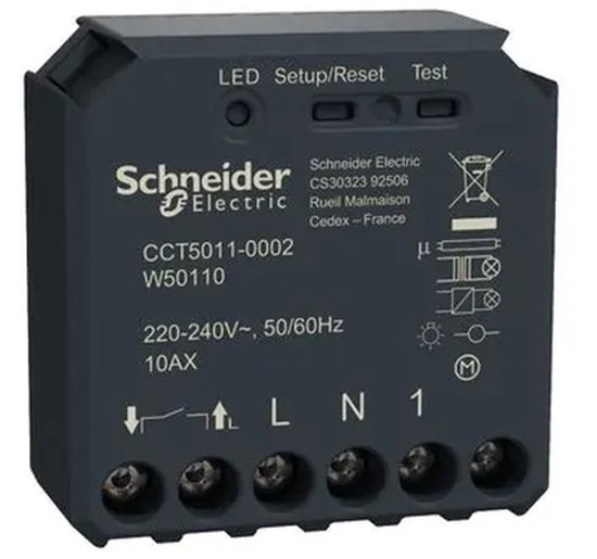 Schneider Electric Wiser inbouwmodule schakel-/jaloezie-actor ...