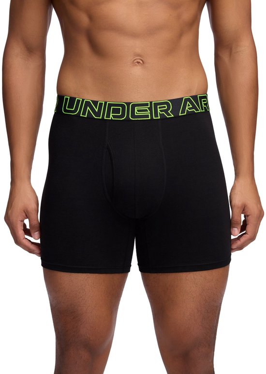 Under Armour Boxershorts UA PERFORMANCE COTTON - SOLID 6 IN 3PK Set van ...