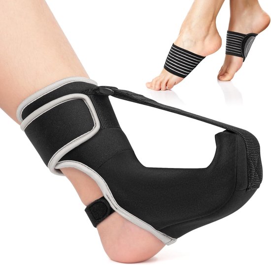 Plantaire fasciitis nachtspalksok Verbeterde plantaire fasciitisbrace ...