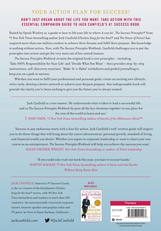 The Success Principles Workbook An Action Plan for Getting from Where ...