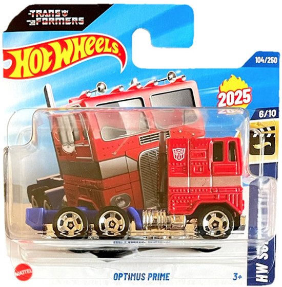 HOT WHEELS FREIGHTLINER FLT-9664T TRUCK OPTIMUS PRIME RED 104/250 ...