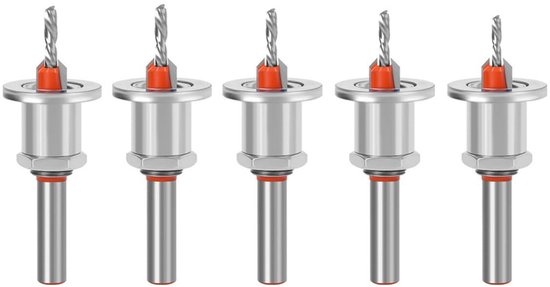 Verstelbare Verzinkboor Set - Boorset voor Hout en Kunststof - Diepte ...