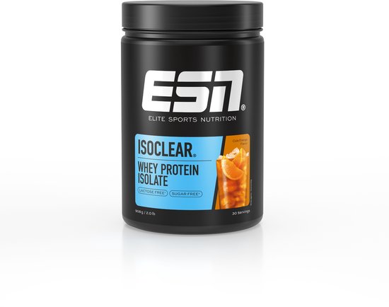ESN ISOCLEAR Whey Isolate Proteine Poeder, Cola Orange, 908 g, 30 ...