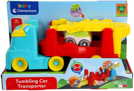 Clementoni - Tumbling Car - Transportwagen - vanaf 12 maanden | bol