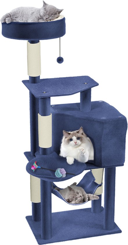 Krabpaal - Kattenhuis - Kattenmand- Krabpaal voor Grote Katten - Type ...