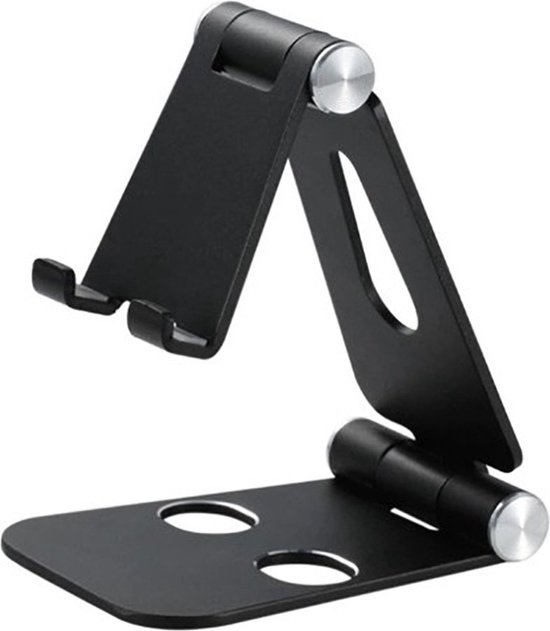 Universele Verstelbare Telefoonhouder - Aluminium - Telefoon standaard ...