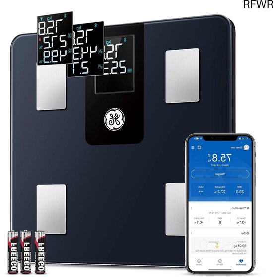 Balance impédancemètre numérique RFWR® avec analyse corporelle et ...