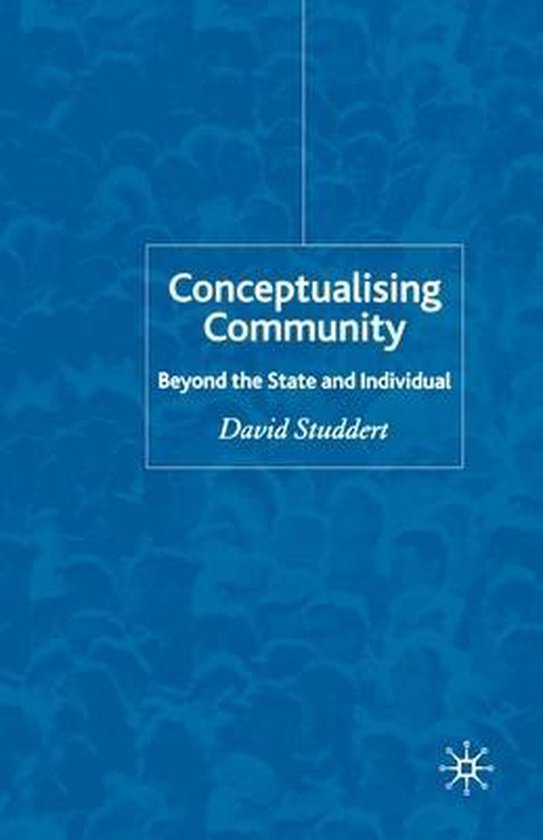 Conceptualising Community, David Studdert | 9781349523559 | Boeken | bol