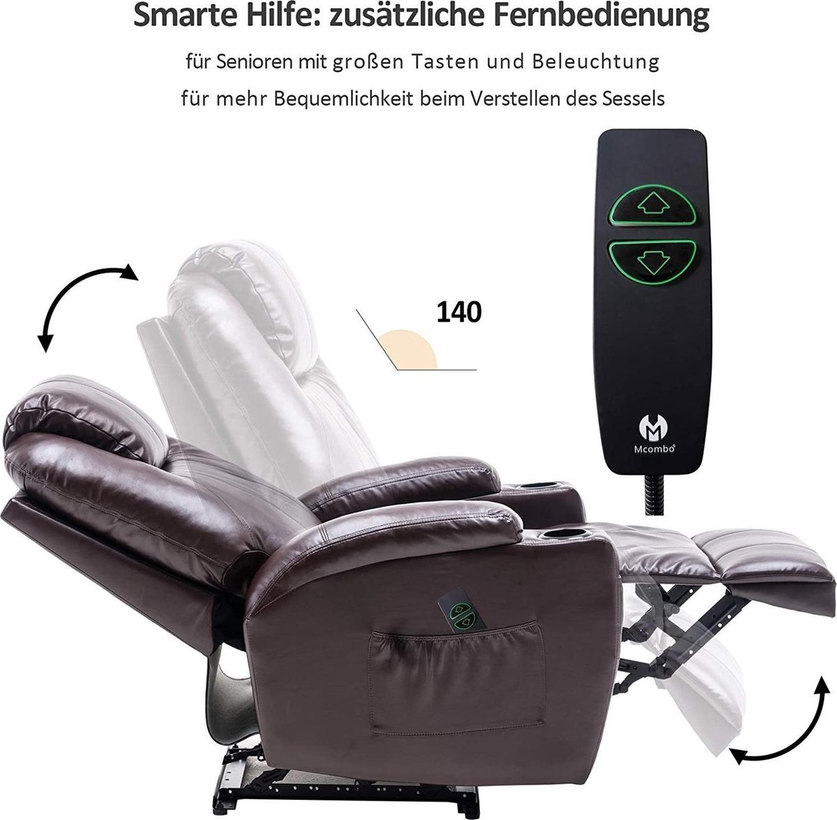 Bobby's Elektrische Massagestoel - Massagestoel - Relax stoel - Chill ...