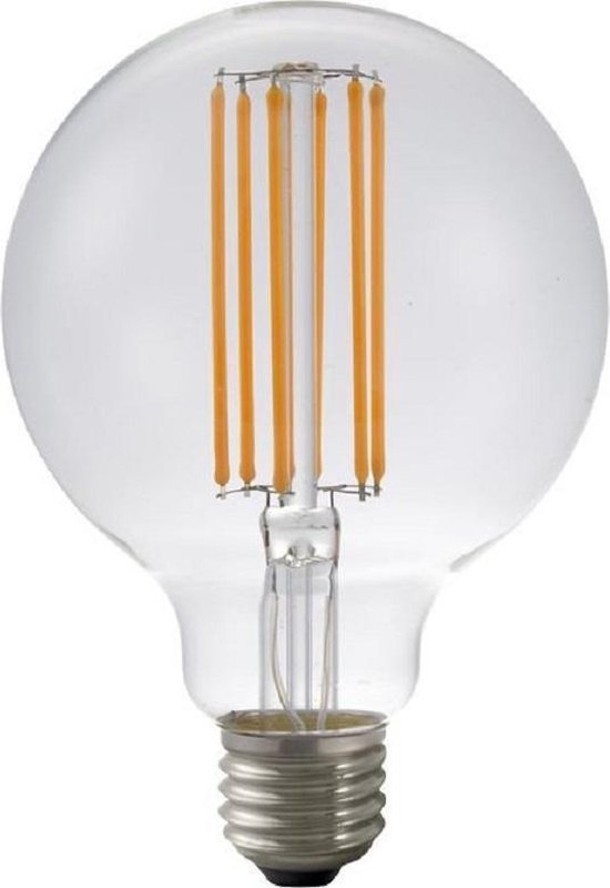 SPL LED Filament Globe G95 - 5,5W (helder) / DIMBAAR | bol