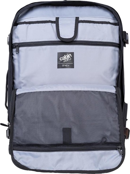 CabinZero Classic Pro 42L Cabin Absolute Black | bol