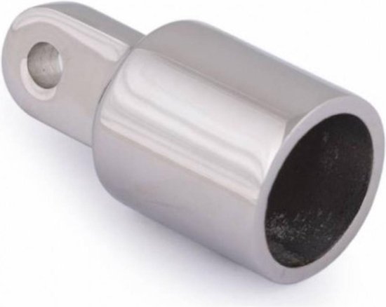 Aquasuntec Eindkap buis met oog, set 2 stuks - RVS - 25 mm | bol