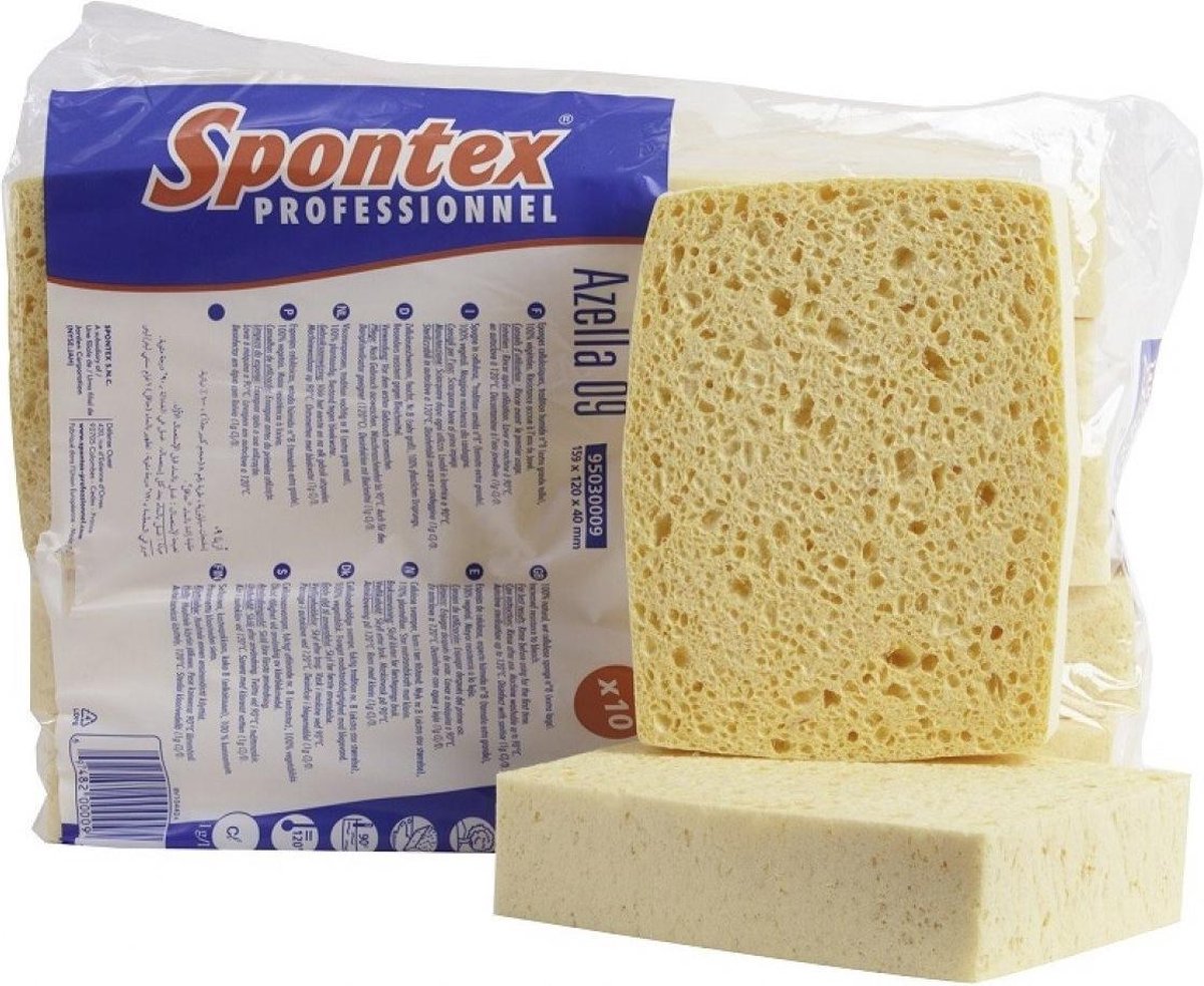 Spontex - Spons - Azella 09 - Groot - 10 stuks | bol.com