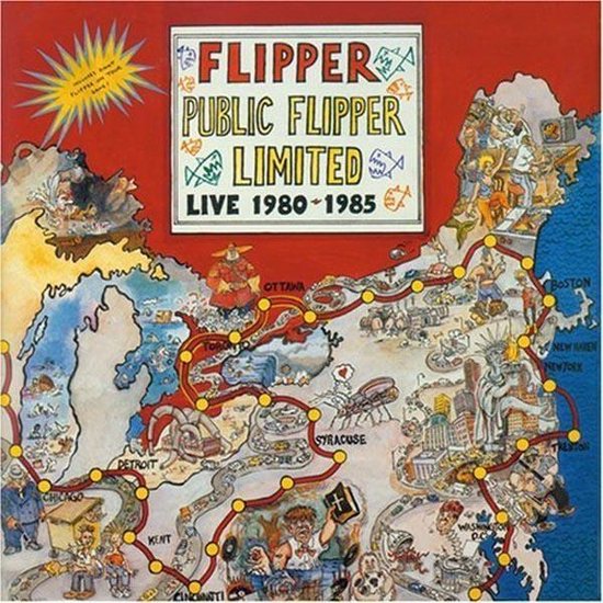 Flipper - Public Flipper Limited... (CD), Flipper | CD (album) | Muziek ...