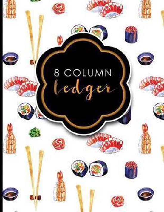 8 Column Ledger | 9781979938778 | Moito Publishing | Boeken | bol.com