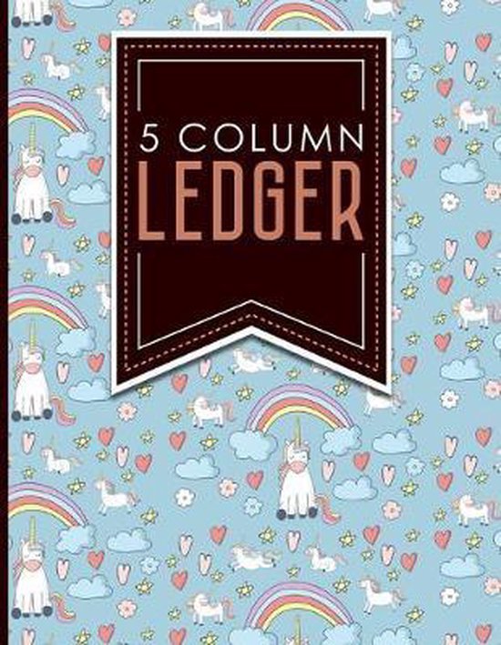 5 Column Ledger | 9781979678308 | Moito Publishing | Boeken | bol.com