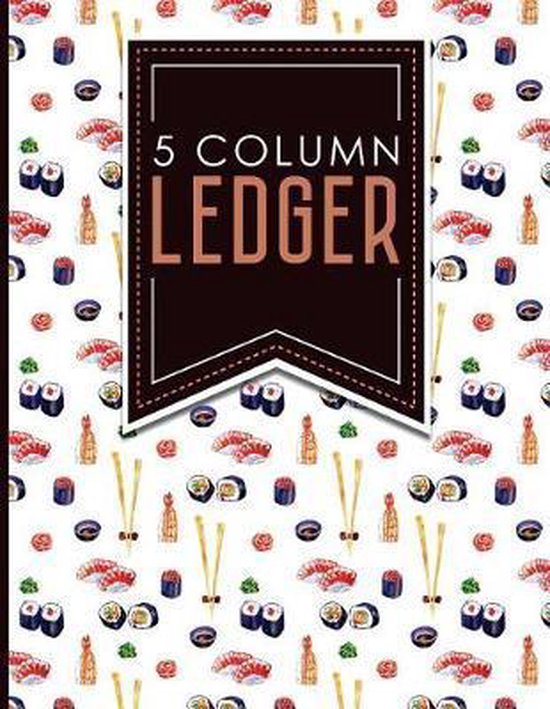 5 Column Ledger | 9781979647823 | Moito Publishing | Boeken | bol.com