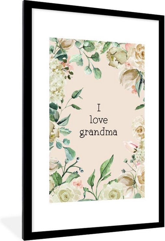 Fotolijst inclusief poster - Posterlijst 80x120 cm - Posters - Spreuken ...