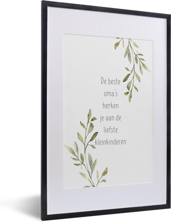 Fotolijst inclusief poster - Posterlijst 40x60 cm - Posters - Oma ...