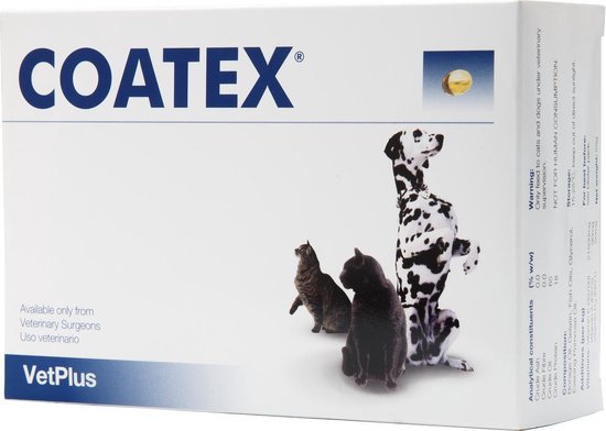 Vetplus Coatex - 60 capsules | bol