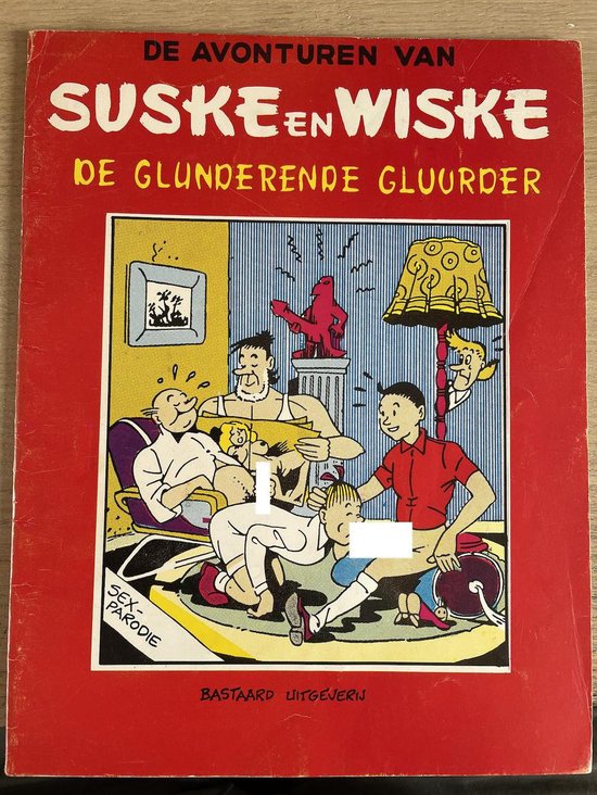 Suske En Wiske De Glunderende Gluurder Parodie Bastaard Uitgeverij 5454