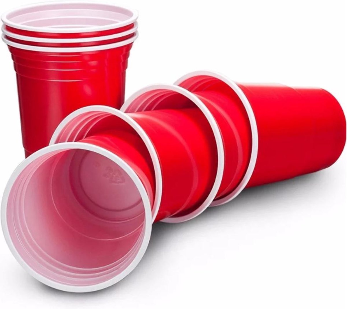 Red cups - 50stuk(s) - 400ml - Party Cups - Beerpong - Drankspel - Beerpong Bekers -... | bol.com