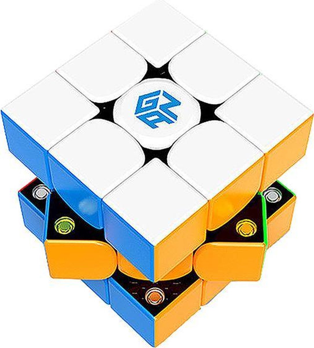 GAN 354 M v2 Magnetisch Snelheid Kubus 3x3 Stickerless Magische Kubus ...