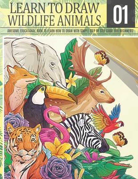 Draw Wildlife Animals- Learn to Draw Wildlife Animals 1, Clipart ...