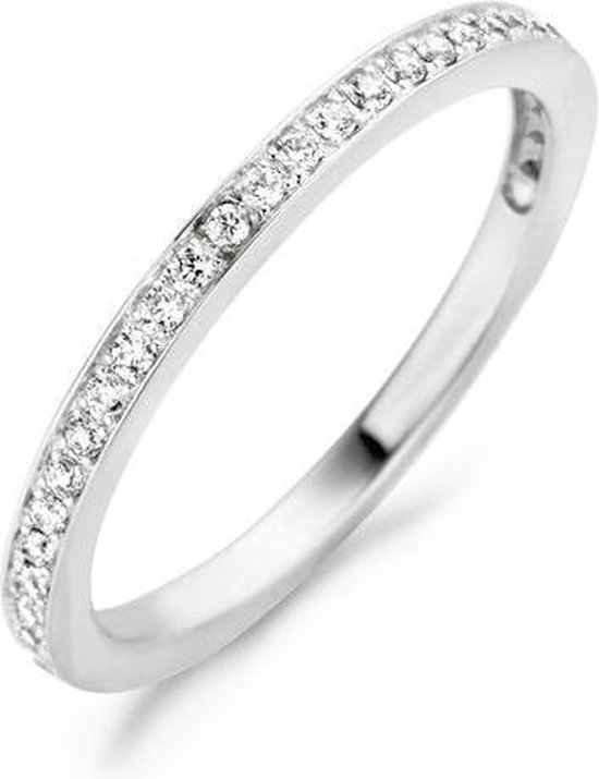 Blush Ring 1119WZI - Wit Goud (14Krt.) met Zirconia | bol.com