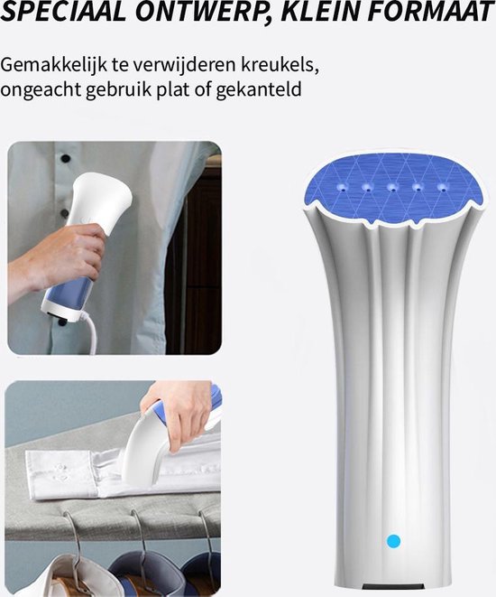 Kledingstomer en Reiniger - Kleine Hand Stomer - Stoom Apparaat voor ...