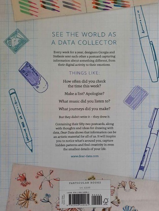 Dear Data, Giorgia Lupi | 9781846149061 | Boeken | bol