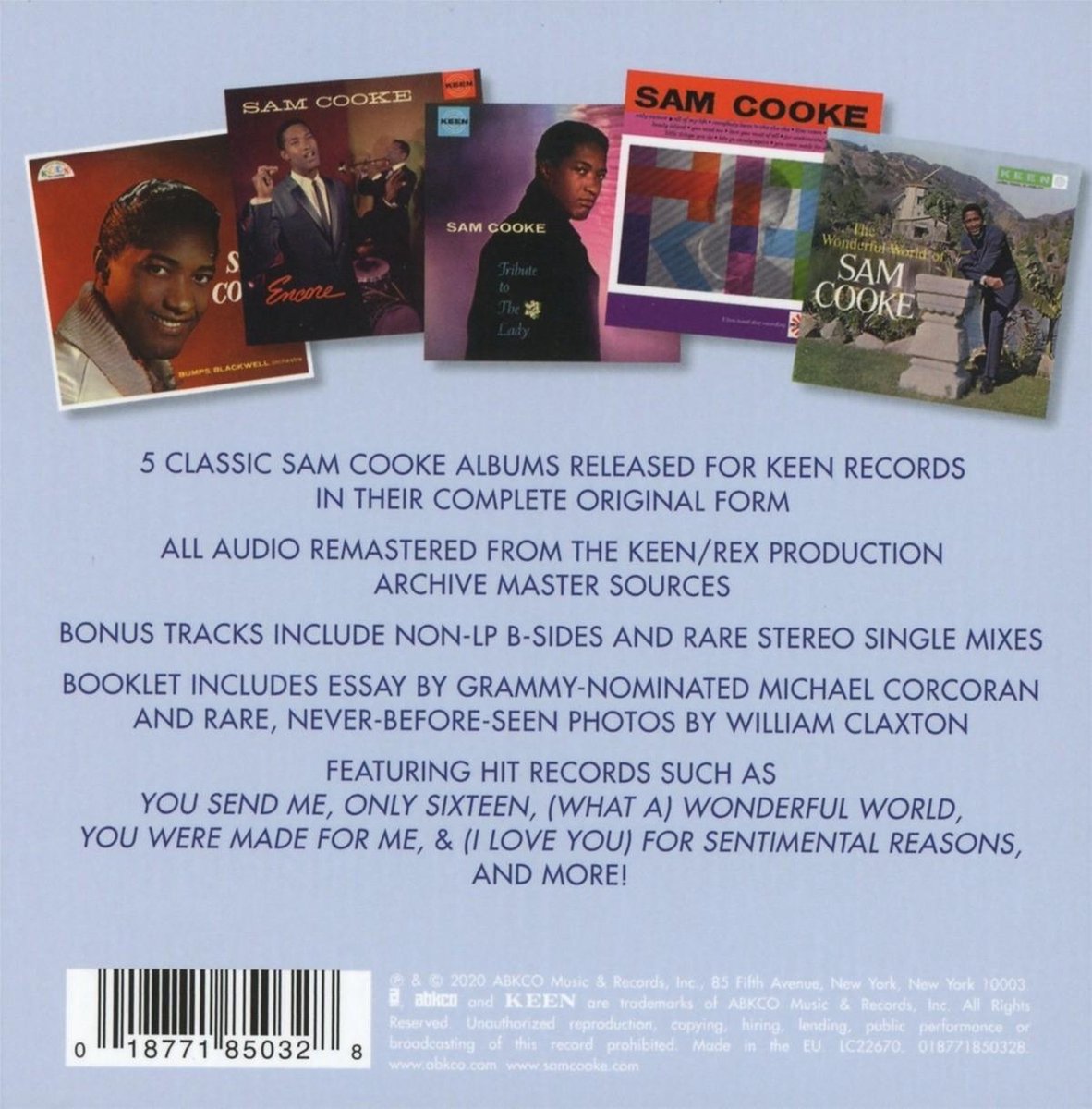 Sam Cooke - Sam Cooke: The Complete Keen Years (5 CD) (Limited Edition ...