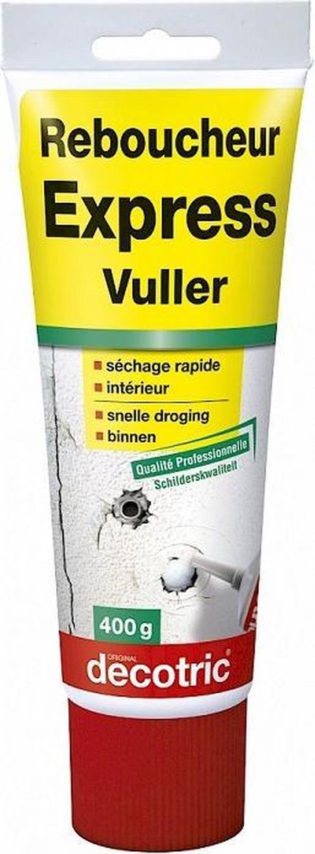 decotric Express Vuller - muurvuller - voor pluggaten en kleine ...