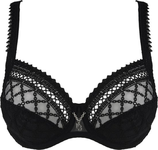 Louisa Bracq - Paco Noir Beugel BH - maat 95F - Zwart | bol