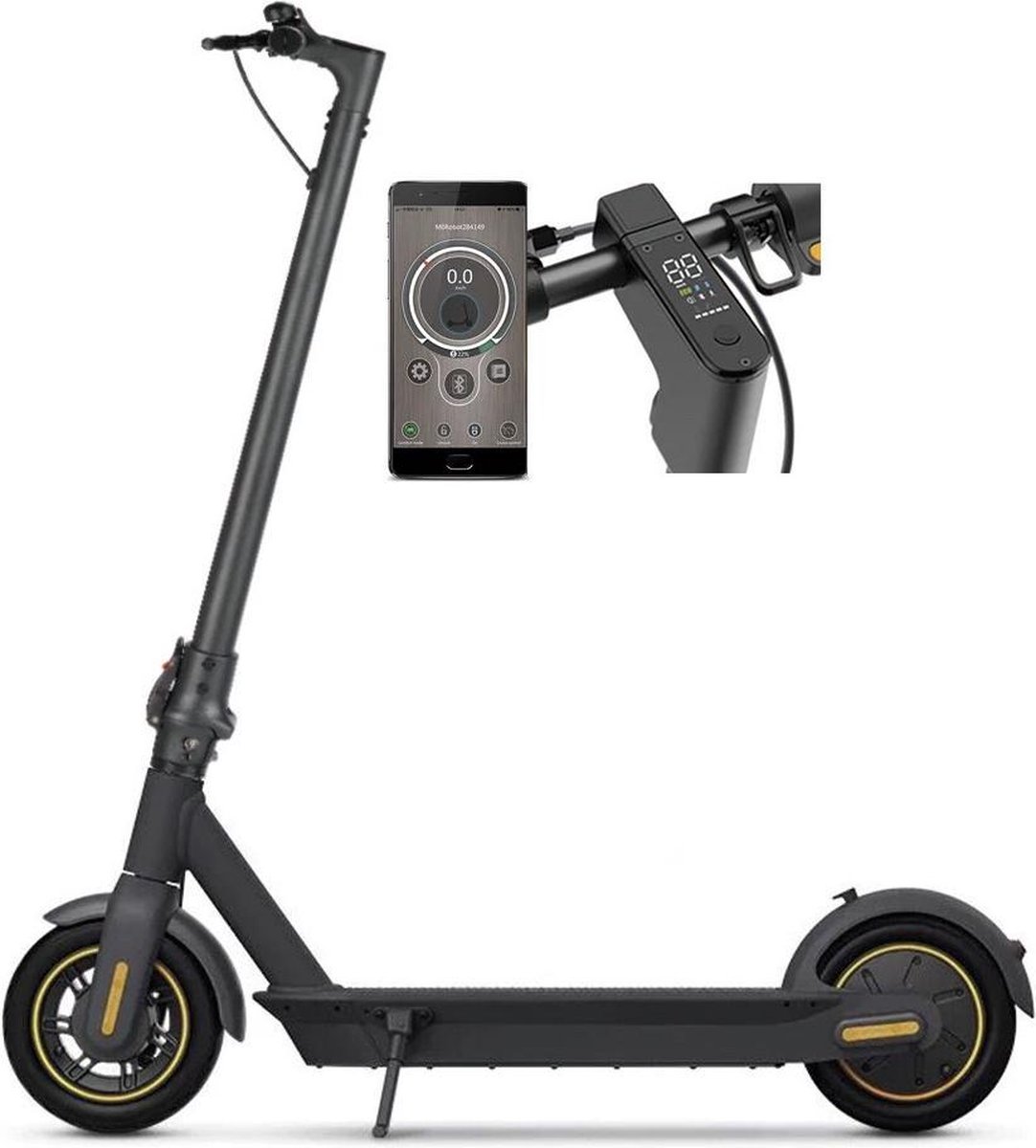 Elektrische step G30 MAX - Snelheid 30 km/u - 55km+ bereik - Cruise ...