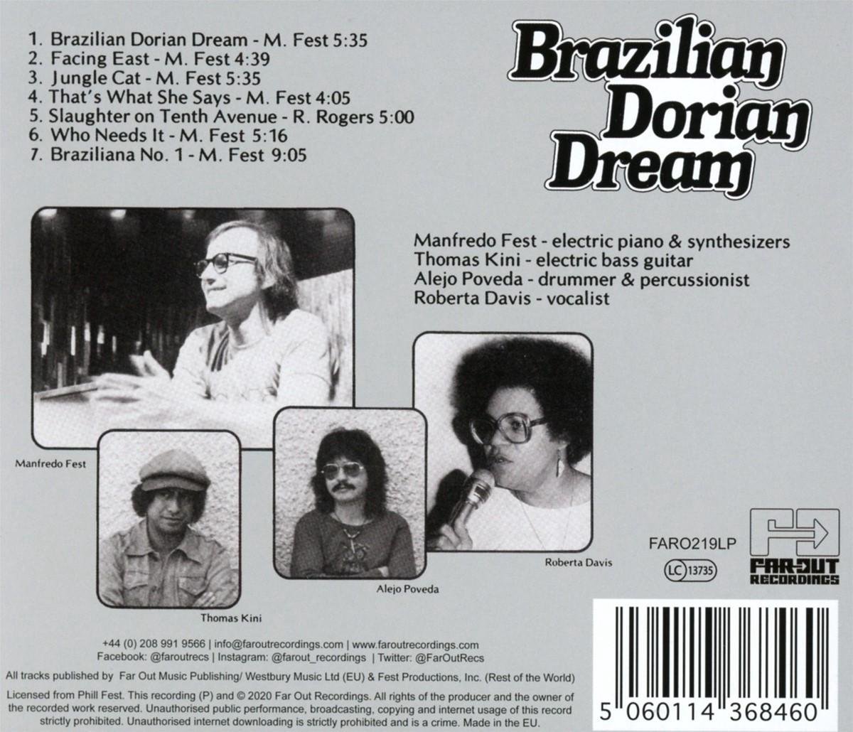 Manfredo Fest - Brazilian Dorian Dream (1976) (CD), Manfredo Fest | CD ...