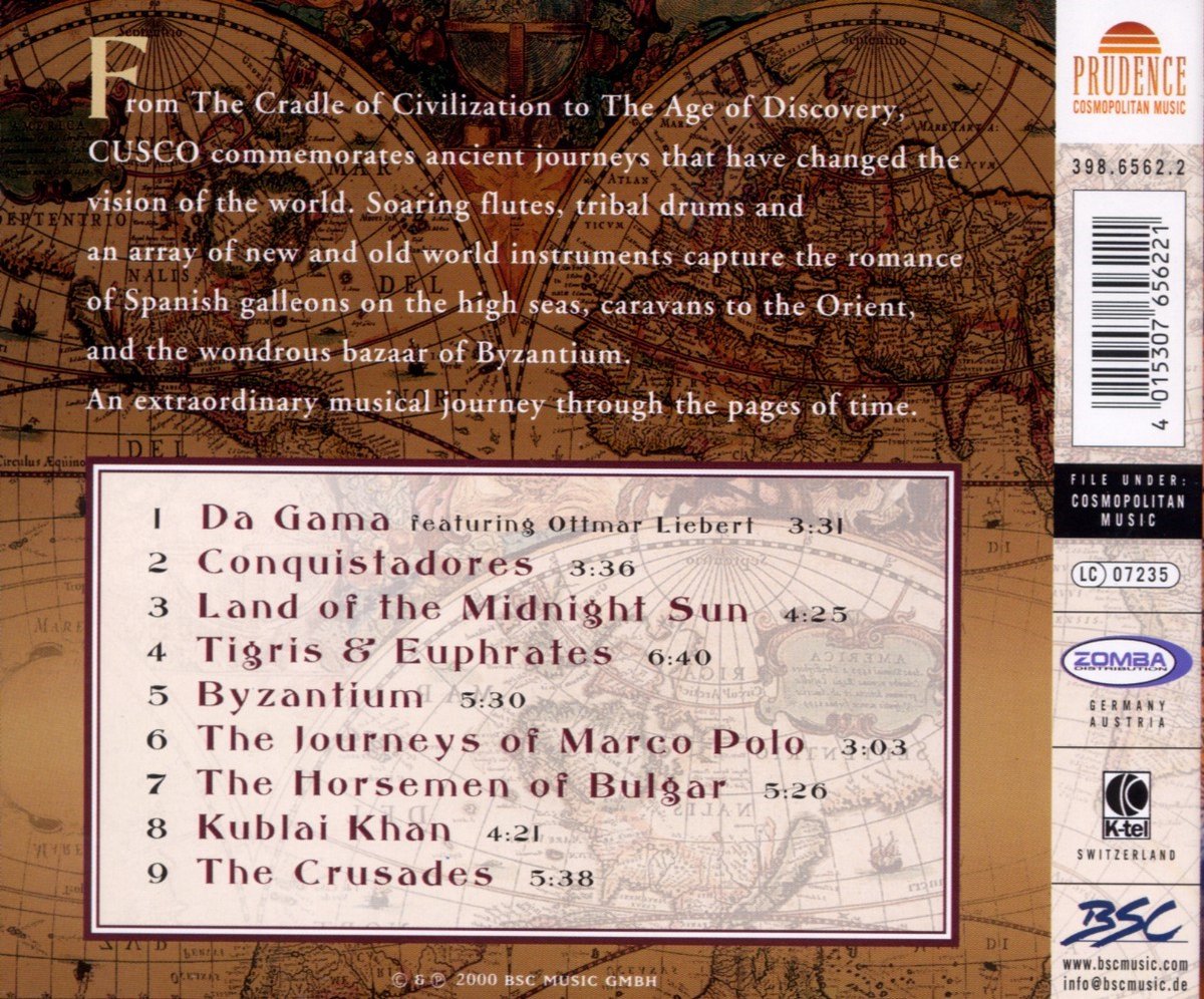 Ancient Journeys, Cusco | CD (album) | Muziek | bol.com
