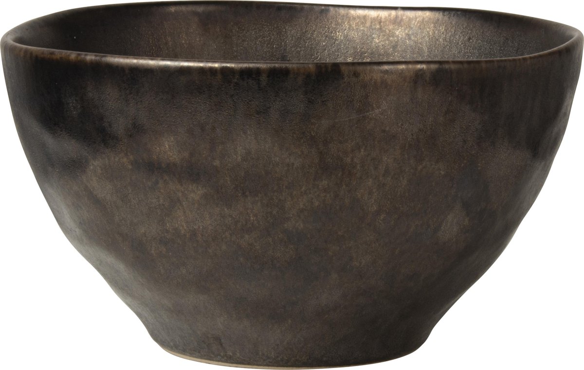 Gusta Table Tales - Kom - Schaaltje - Zwart - ø14x8cm - Shimmer - set 4 ...