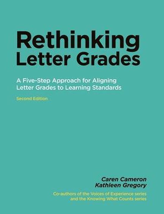 Rethinking Letter Grades, Caren Cameron | 9781553795377 | Boeken | bol